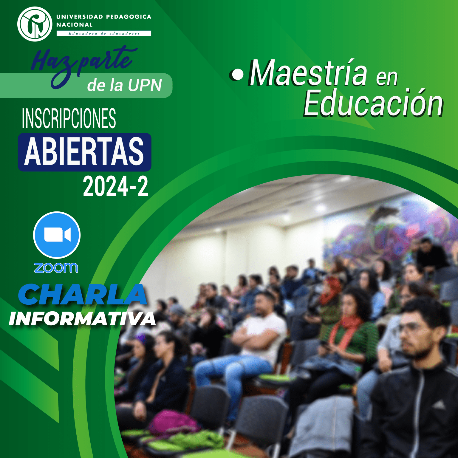 Charlas informativas 2024-2 - Facultad de Educación